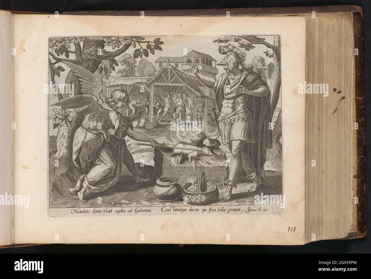 Gideon and the angel; Gideon's history; History of Gideon; Den Grooten ...