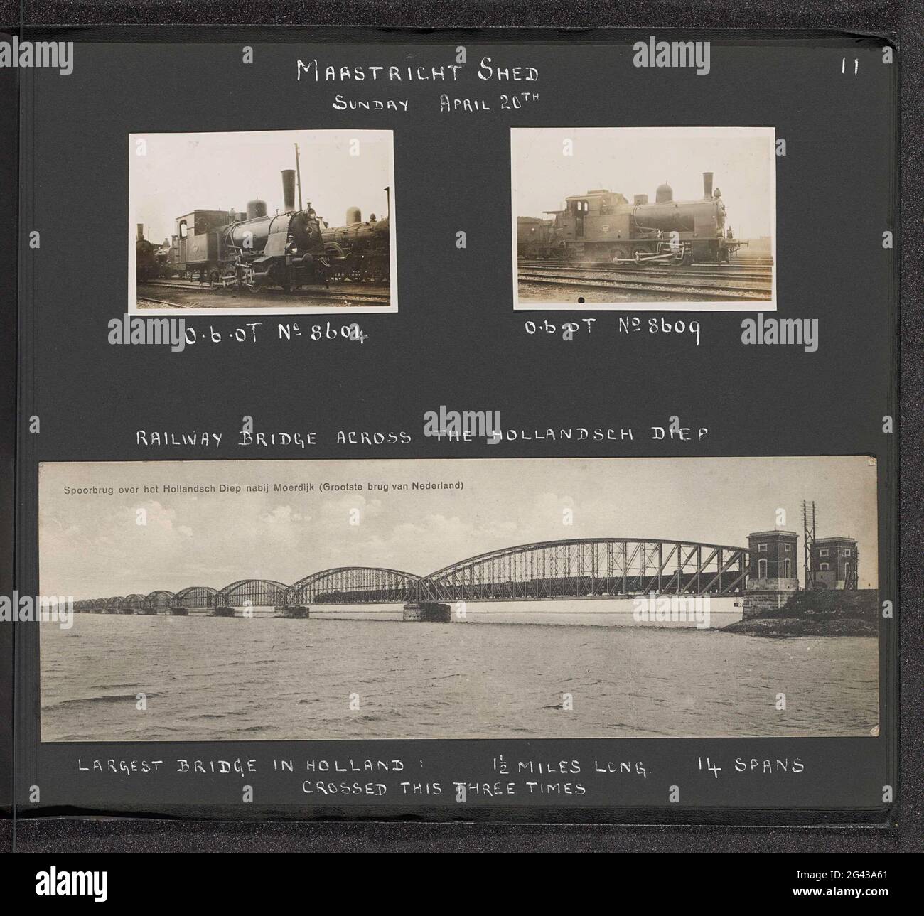 Locomotives at Railway Placement Maastricht and Moerdijk bridge. Album ...