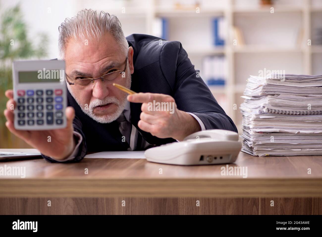 Bookkeeper showing hi-res stock photography and images - Alamy