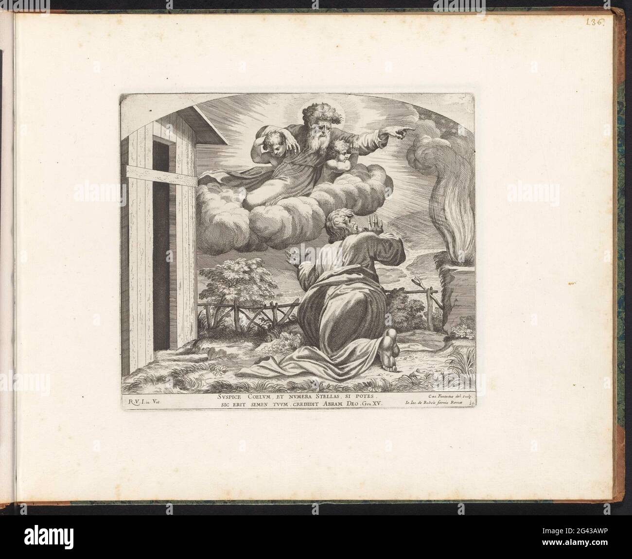 God tells Abraham's destination; Paintings in the Loggia of Rafael ...