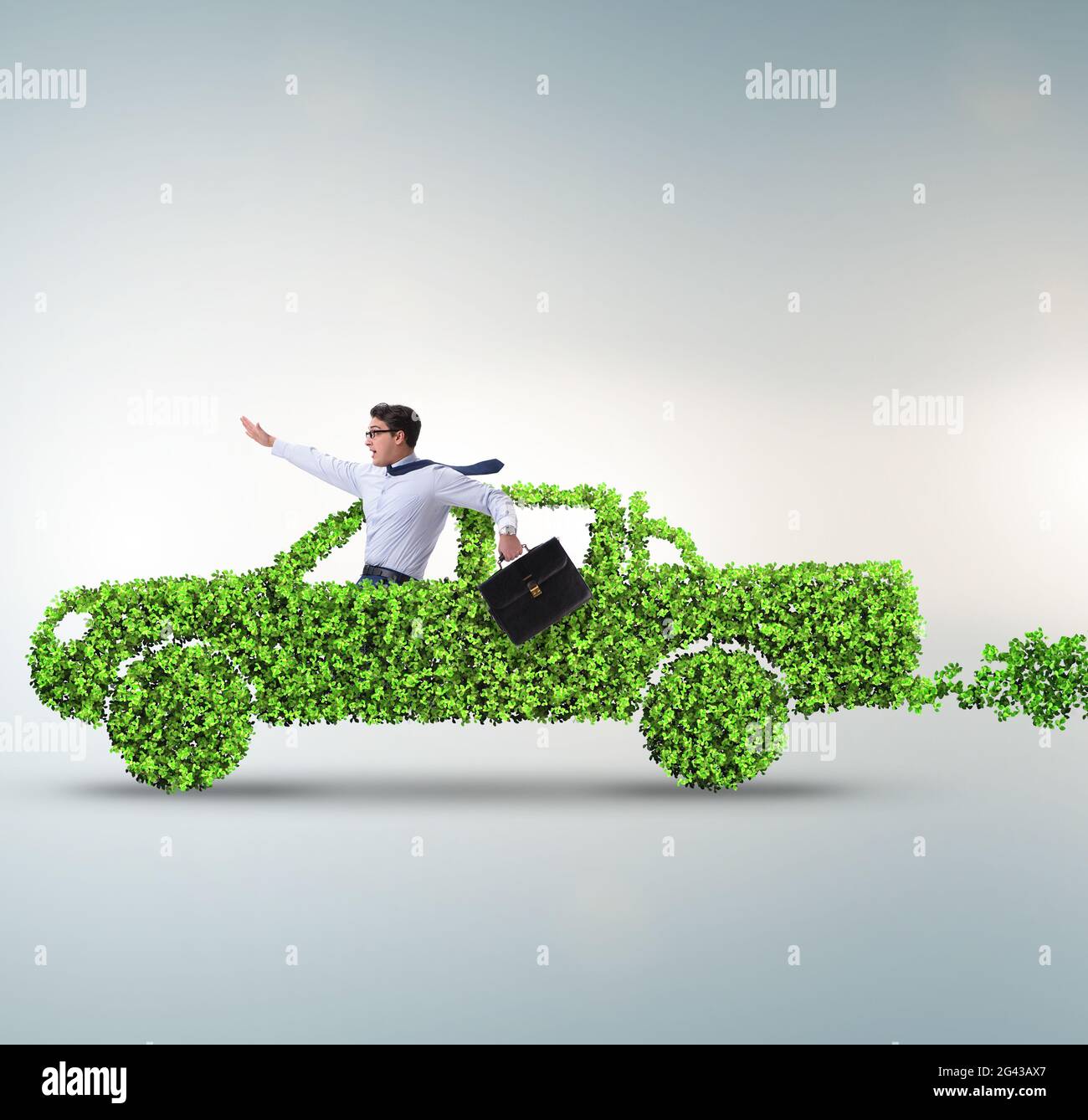 Concept of clean fuel and eco friendly cars Stock Photo - Alamy
