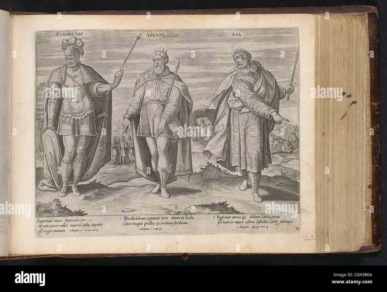 Rechabeam, Abiam and ASA; Of the convingen Iuda; Kings of Judah; Den ...