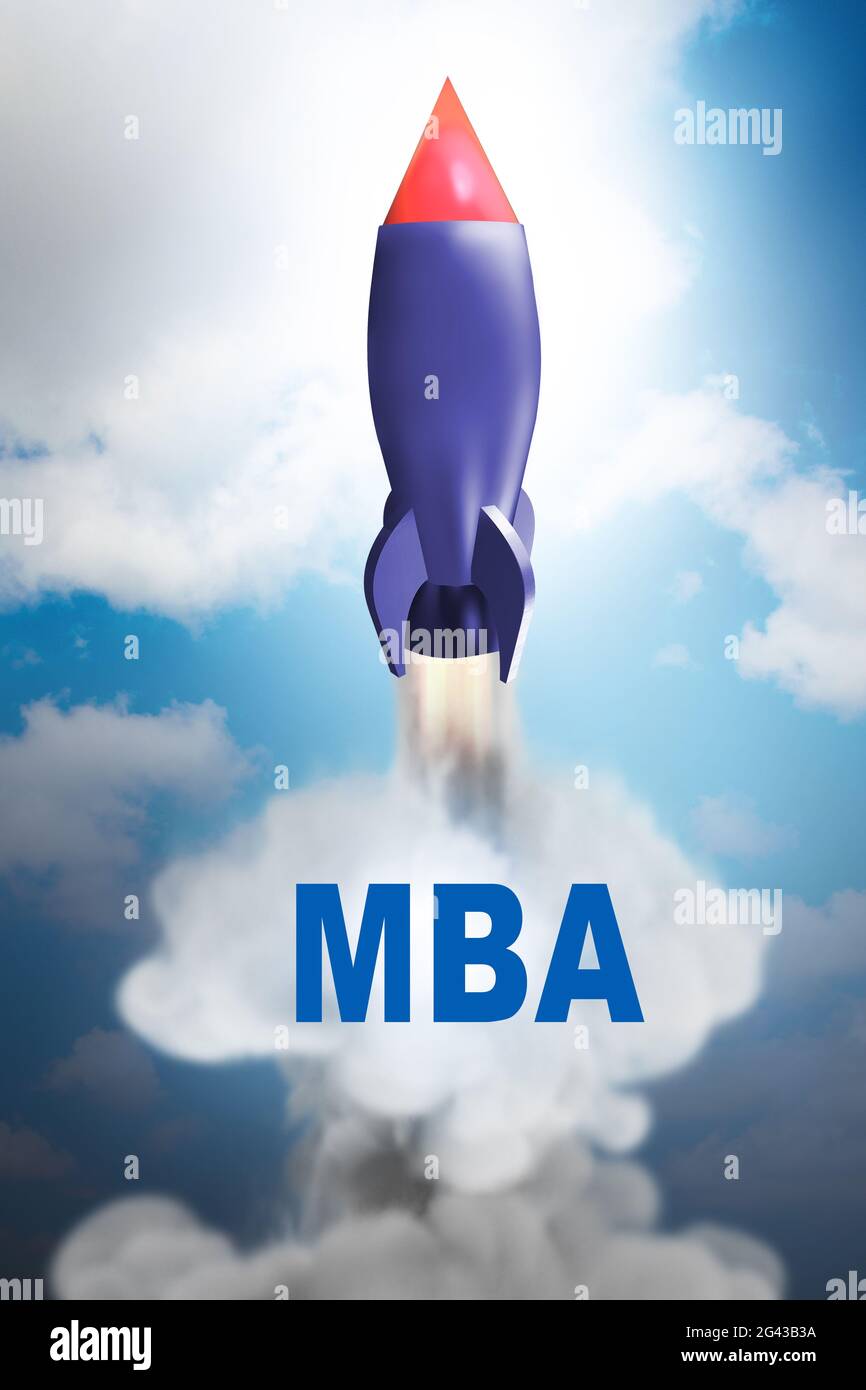 Master of business administration MBA concept Stock Photo - Alamy