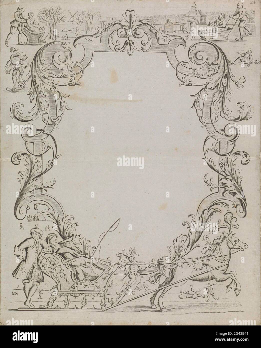 Greeting letter with Arrenslead. Greeting letter with unwritten ...