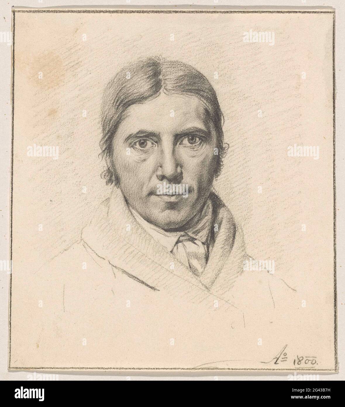 Self-Portrait of Taco Scheltema Stock Photo - Alamy