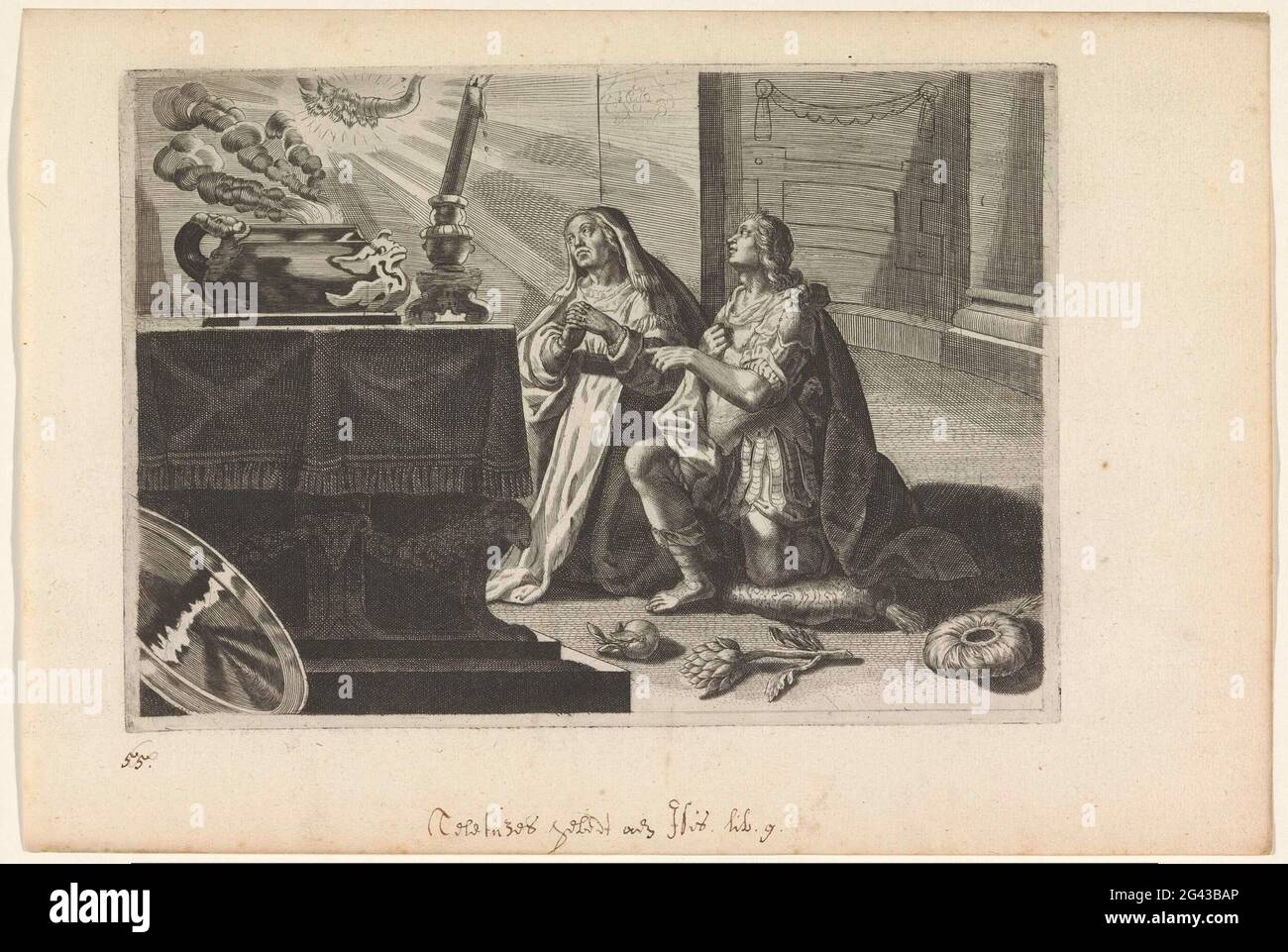 Telethusa and iPhis pray to Isis; Metamorphoses from Ovid. On the eve ...