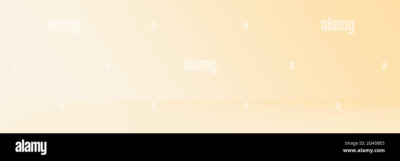 Studio Background - Bright Gold Gradient horizontal studio room wall ...