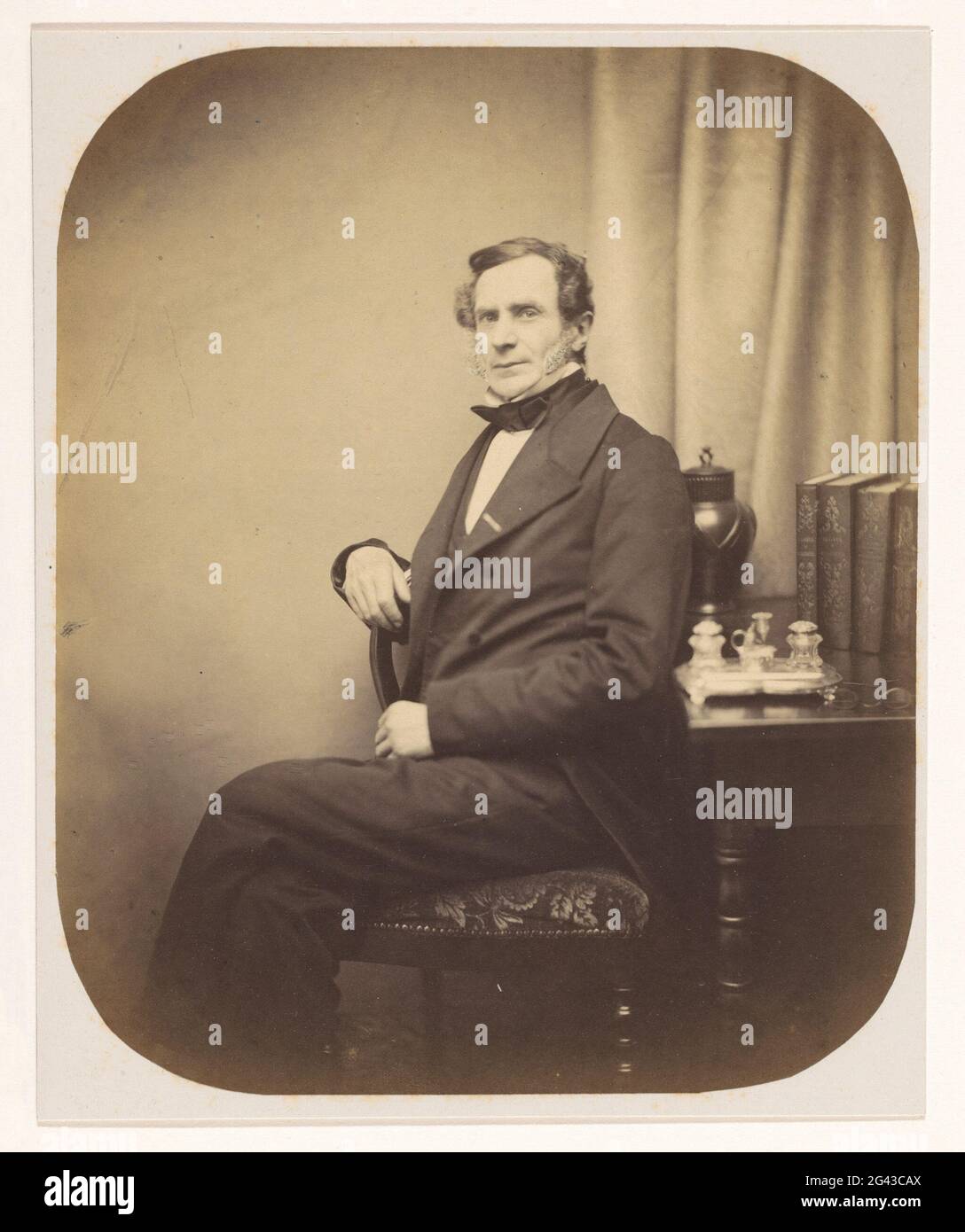 Portret van Frederik [Friedrich] Kaiser Stock Photo - Alamy