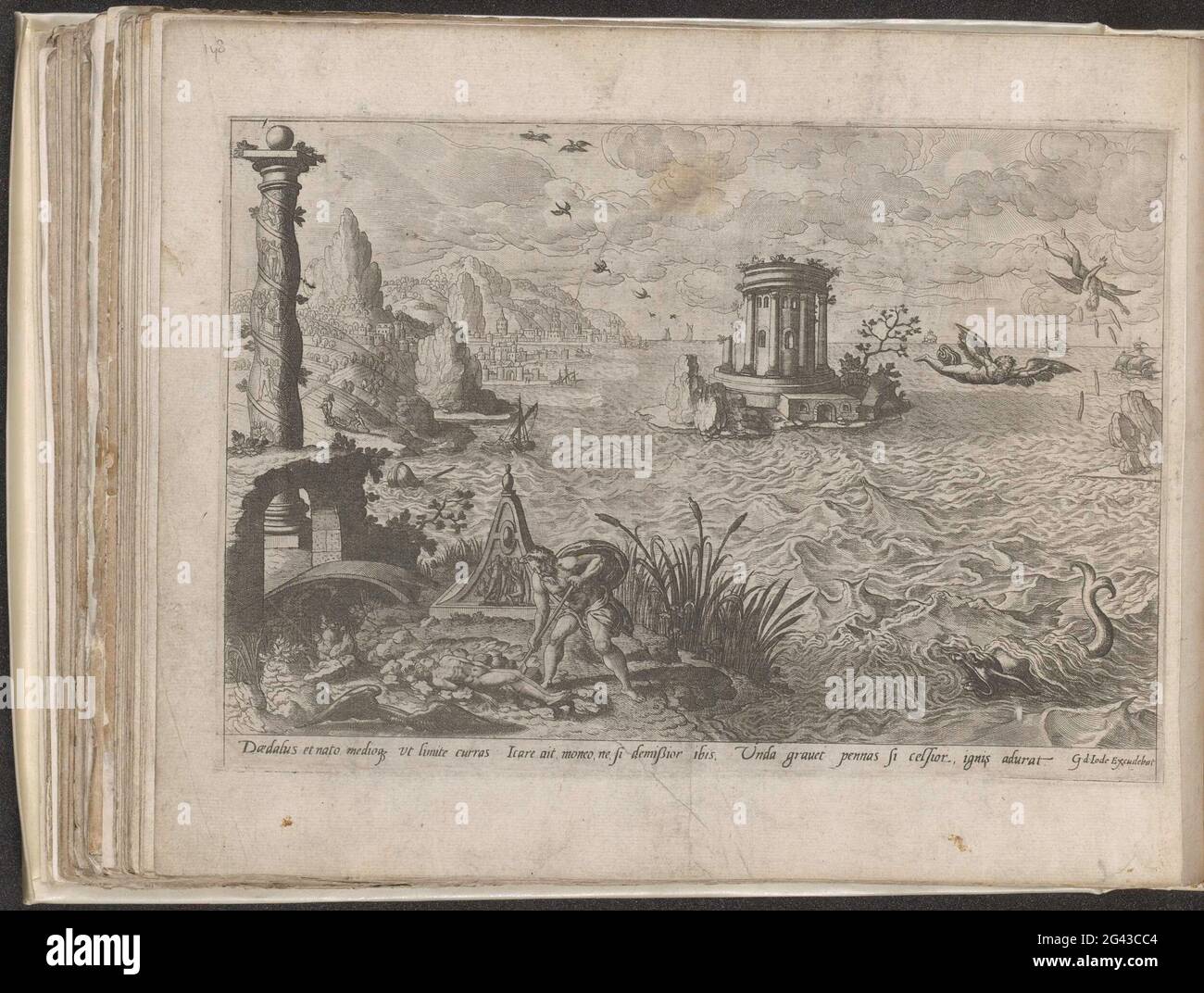 Daedalus and Icarus; Metamorphoses from Ovid. Daedalus and Icarus ...