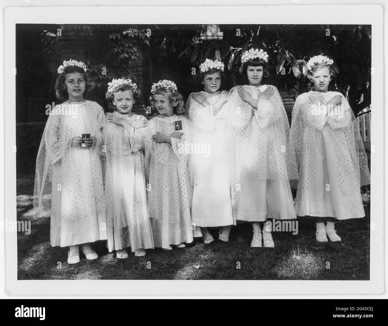 First holy communion retro Black and White Stock Photos & Images - Alamy