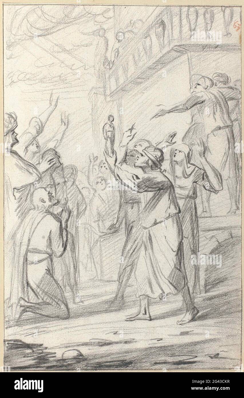 Demetrius and the silversmith of Efese; Scenes from the acts of the ...