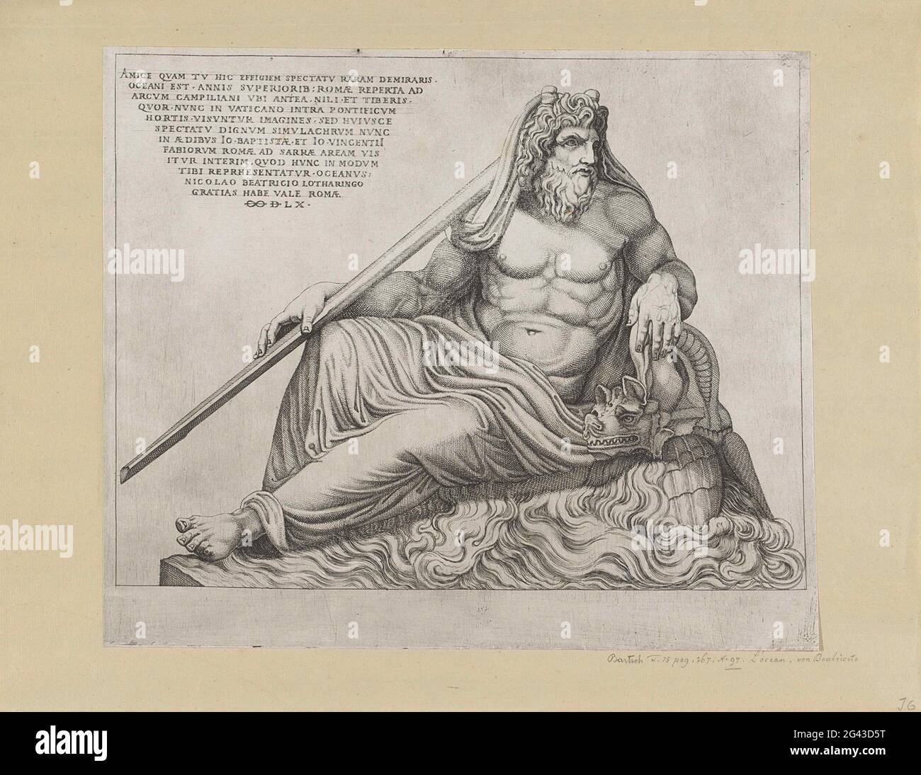 Ocean. Image of the personification of the ocean Stock Photo - Alamy