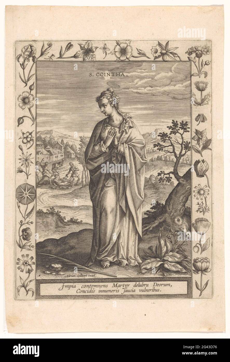 Saint Cointha. Saint Cointha. Part of a series of 24 performances of ...