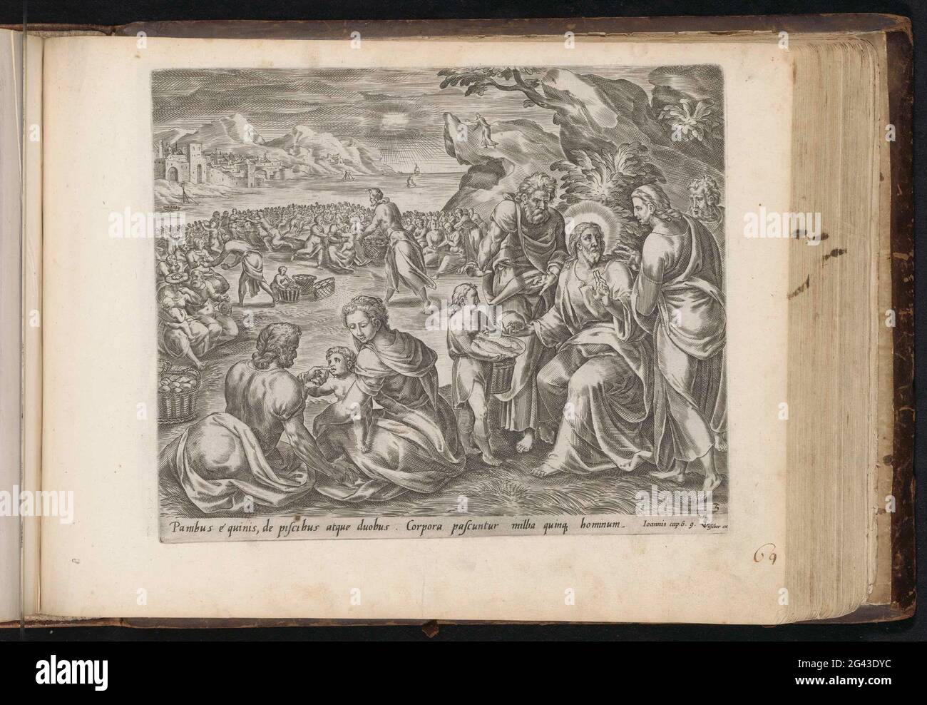 Multiplication of the loaves and the fish; Miracles in Galileen ...