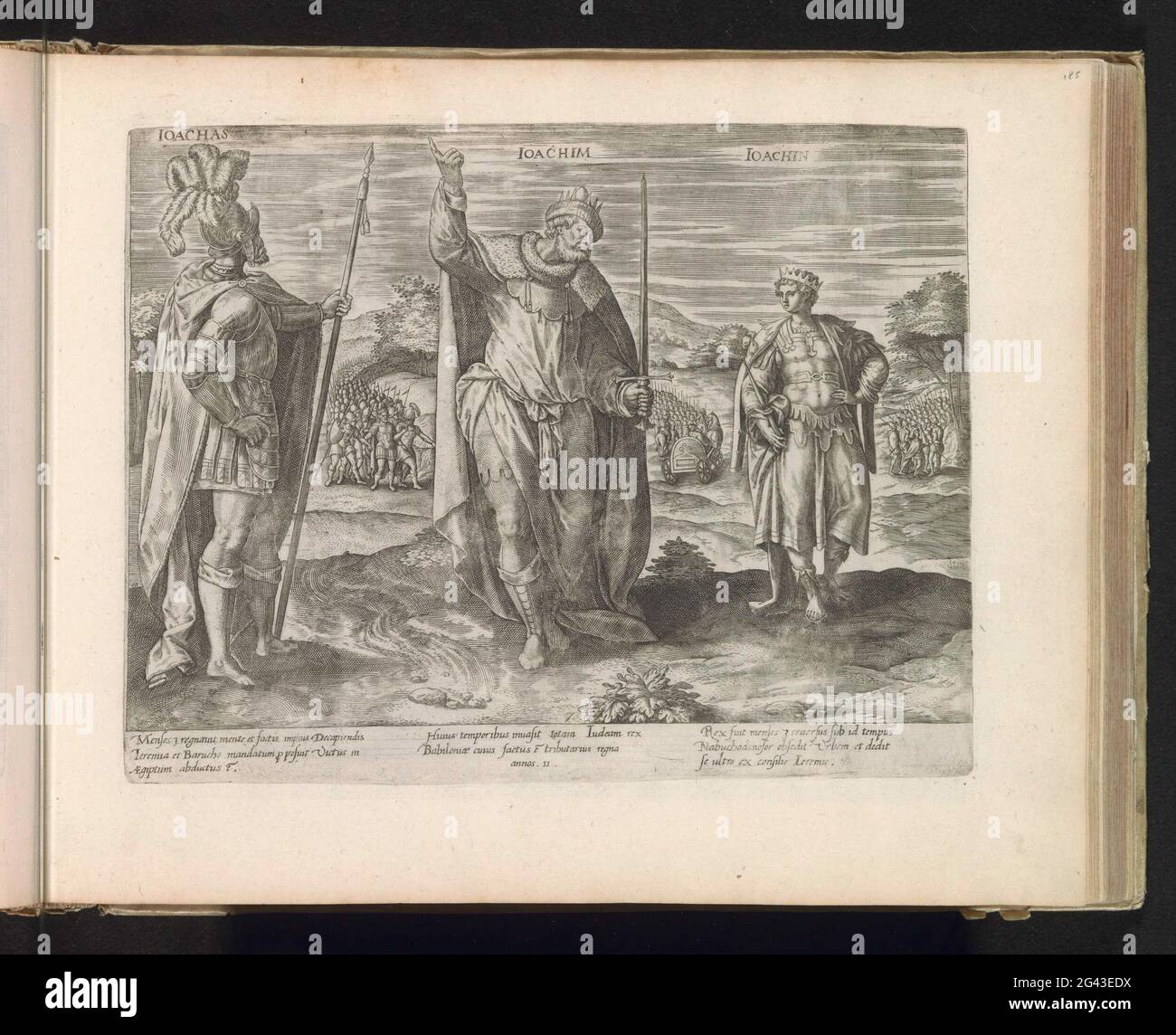 Joachaz, Jojakim and Jojachin; Kings of Judah; Thesaurus Sacrarum ...