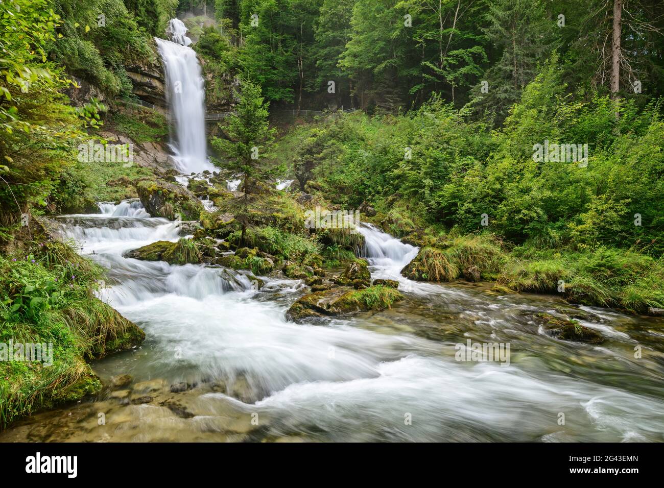 Giessbachfall brienz bernese oberland hi-res stock photography and ...
