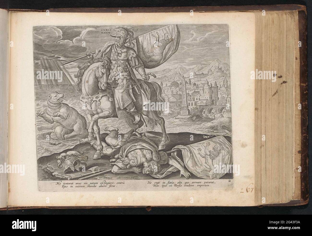 Cyrus as a second king from the vision of Daniel; Of the four monarchs ...