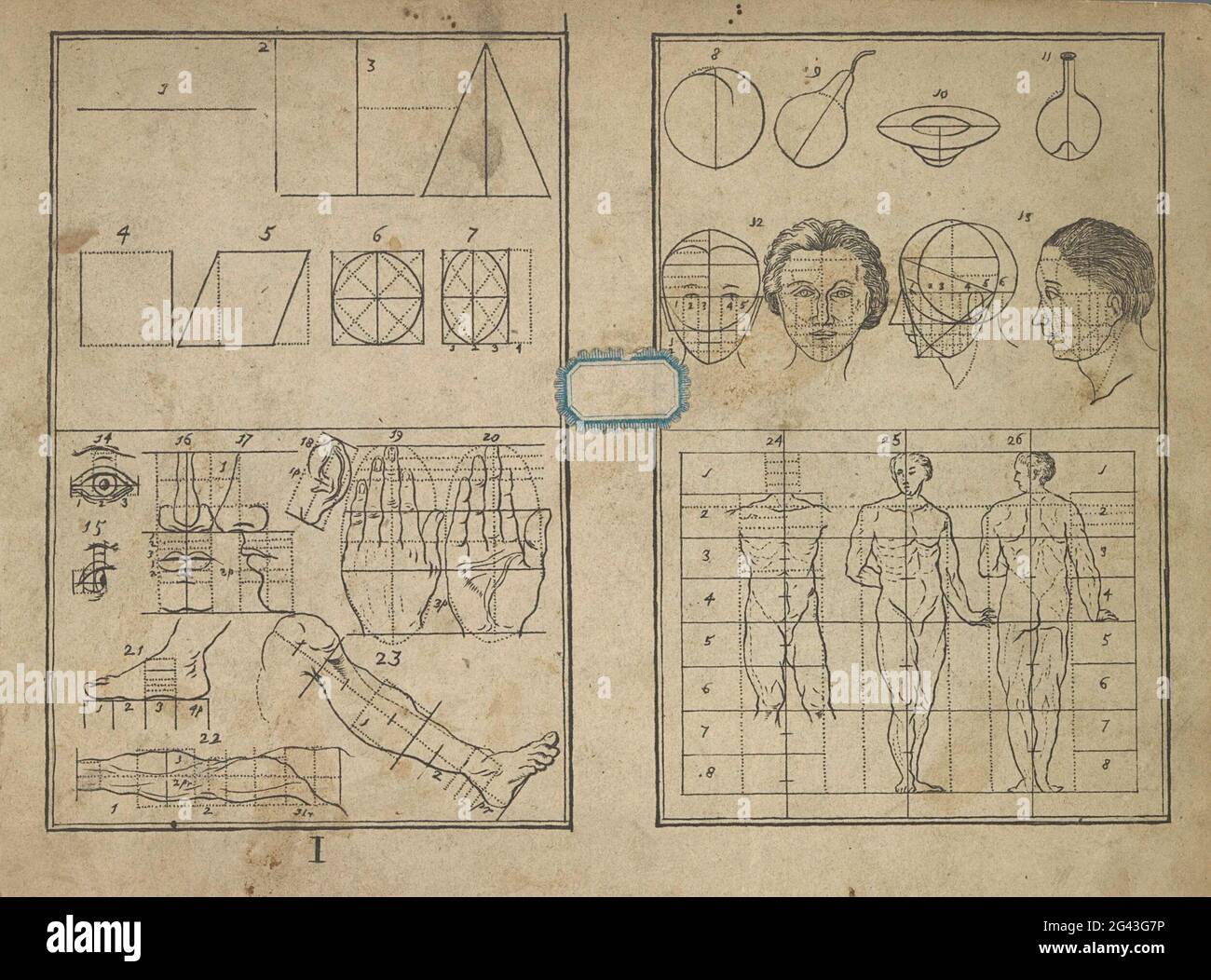 First principles of drawing: various body parts; Mirror of nature and ...