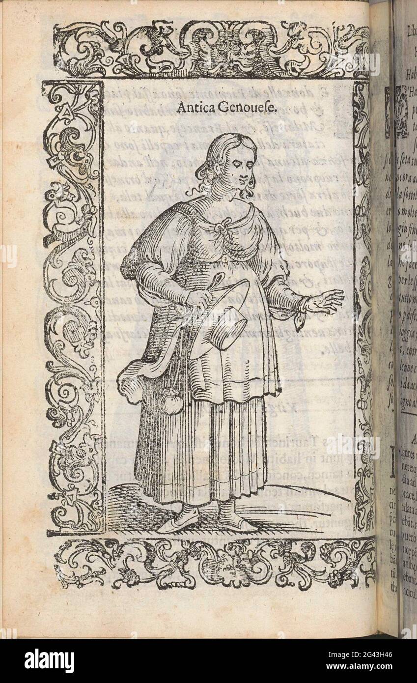 Ancient Genoese; Ancient habits, modern et all over the world Stock ...