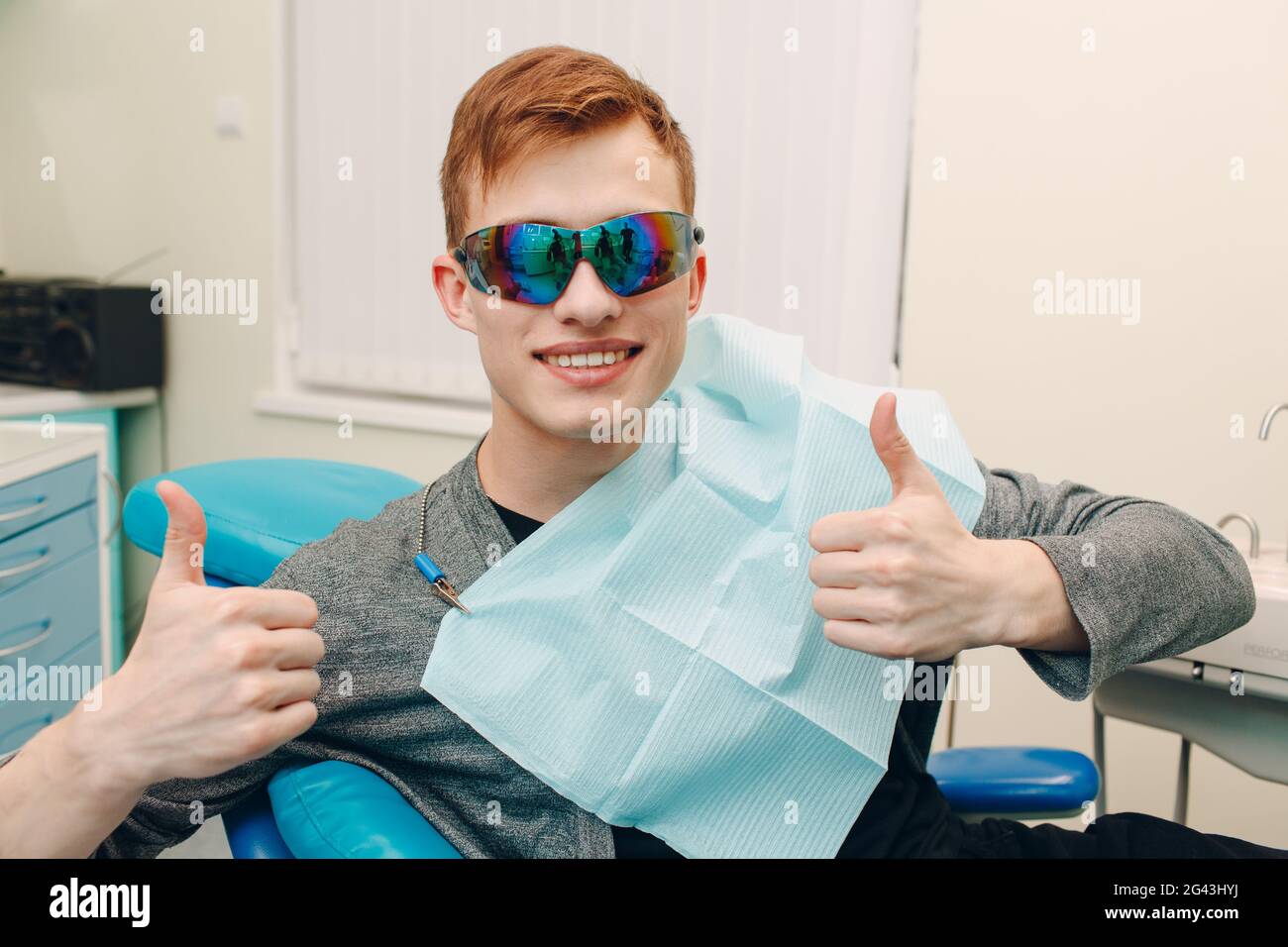 Dentistry. Dental clinic. Doctor and patient. Teeth health Stock Photo ...