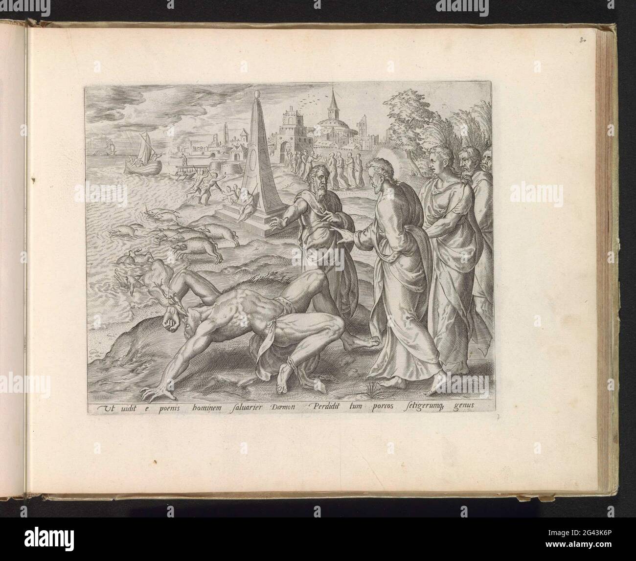 Jesus heals a man possessed hi-res stock photography and images - Alamy