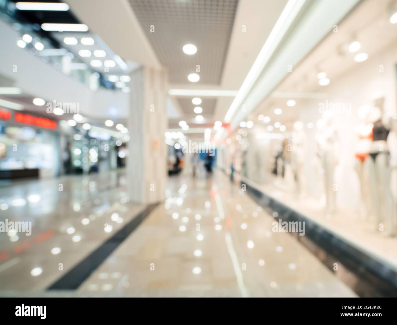 Shopping mall blur background Stock Photo - Alamy