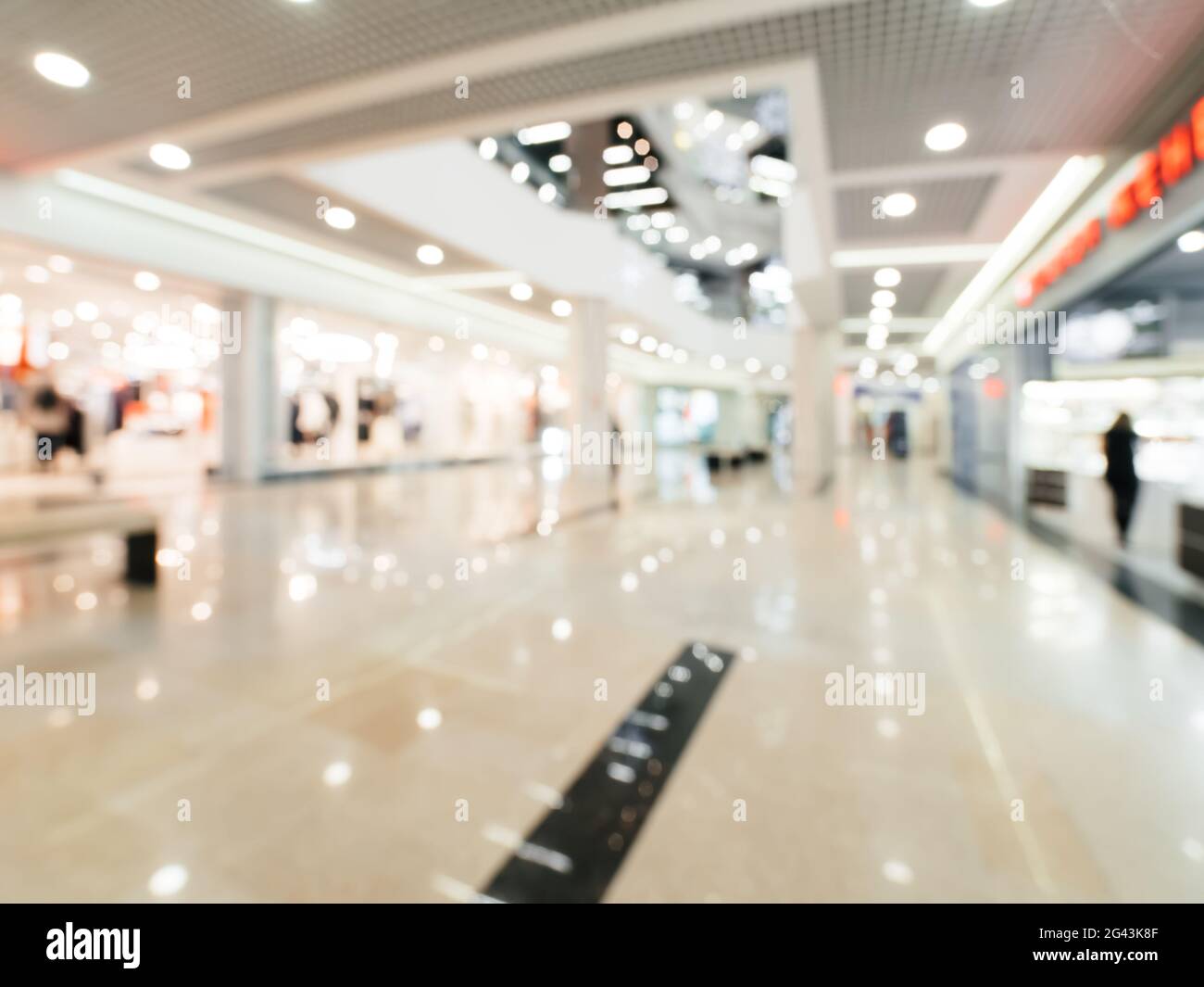 Shopping mall blur background Stock Photo - Alamy