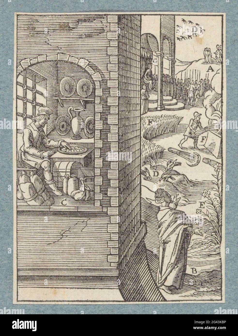 God and Mammon serve. The believer looks at the birds in the air, the ...