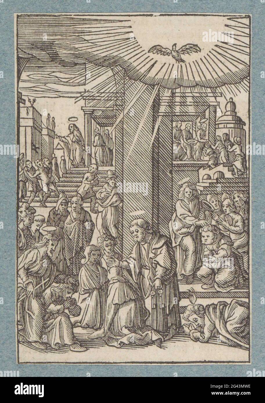 Petrus, Johannes and Philippus bless believers in Samaria. The Apostles ...