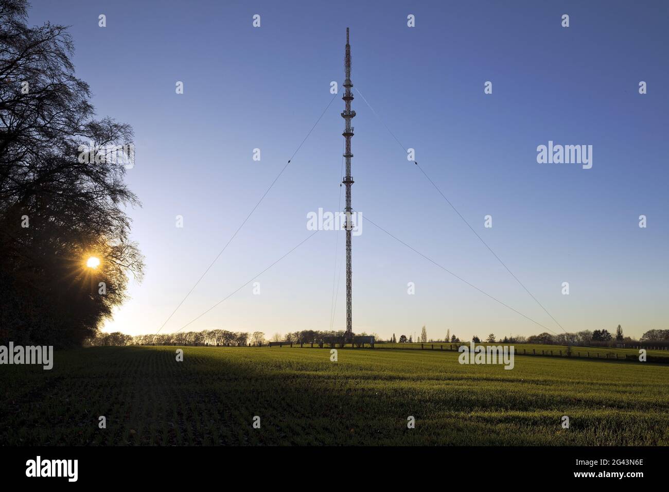Transmitter Langenberg, transmission system of the West German ...