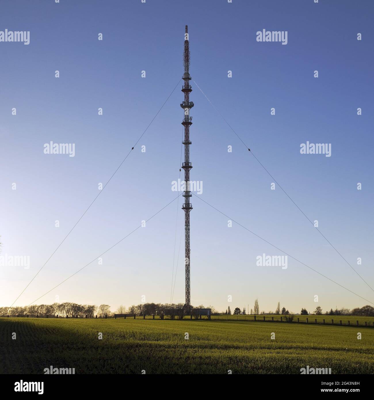 Transmitter Langenberg, transmission system of the West German ...