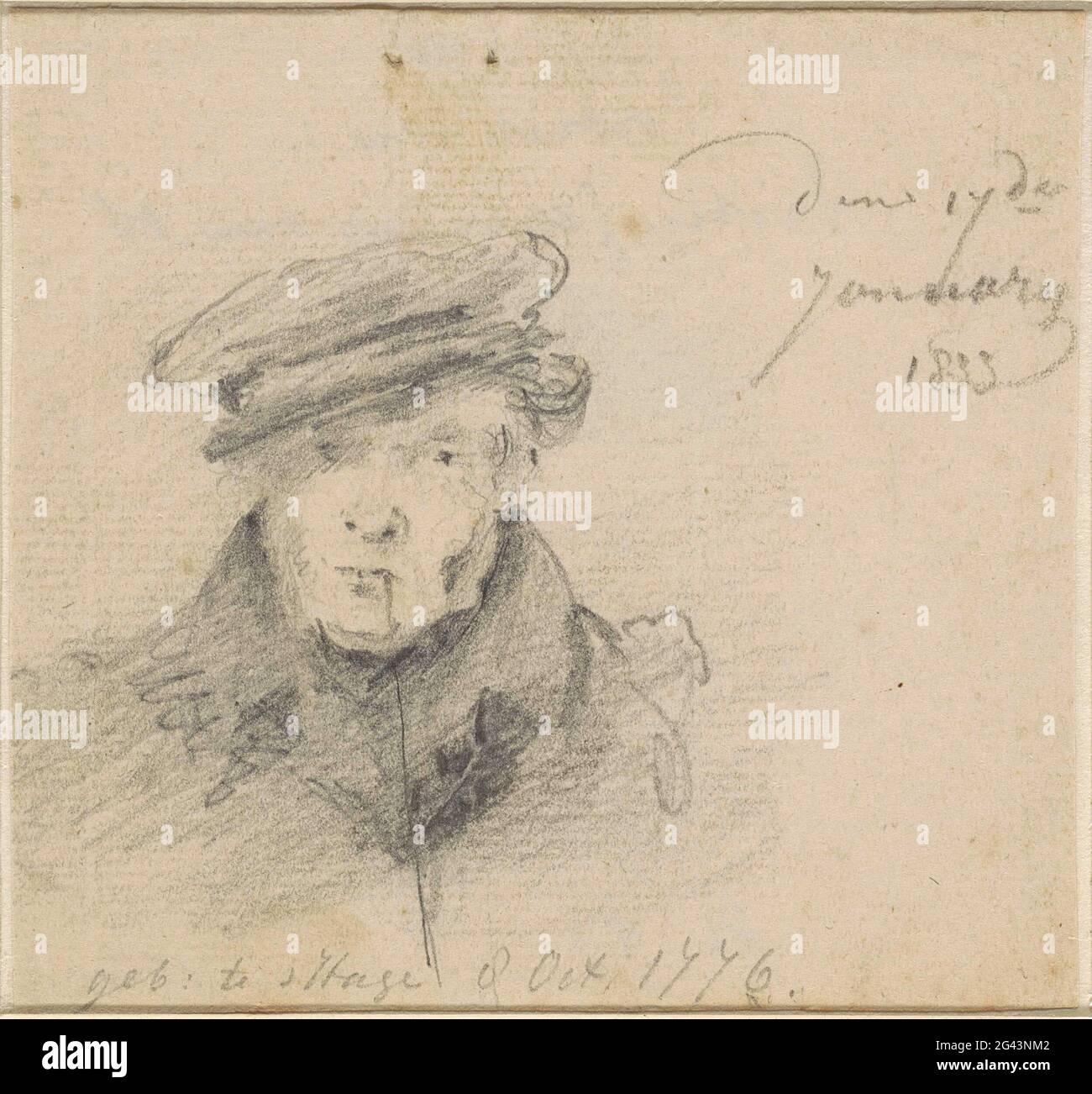 Portrait of Pieter Gerardus van Os Stock Photo - Alamy