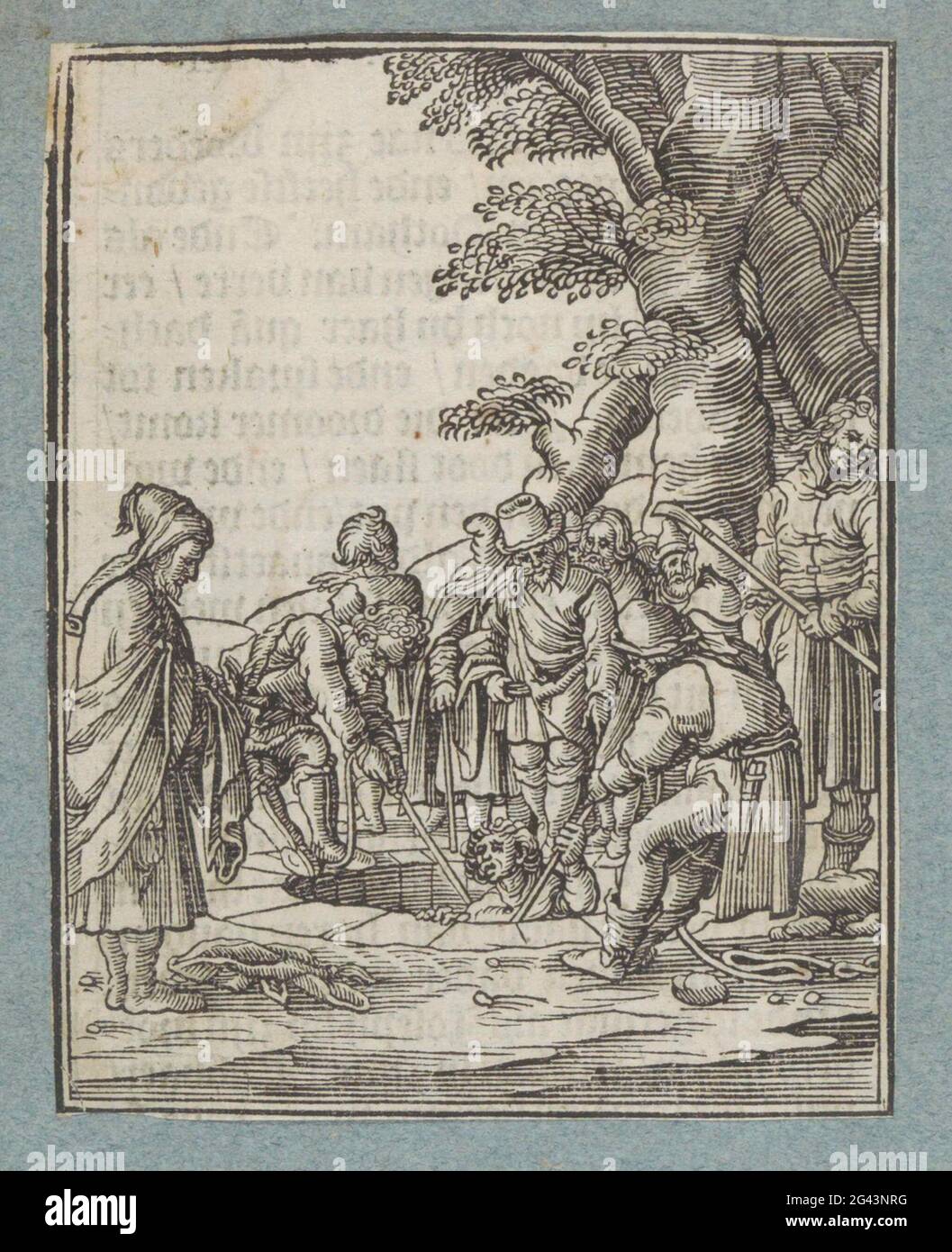 Joseph is pulled out by his brothers. Joseph is pulled out of the well ...