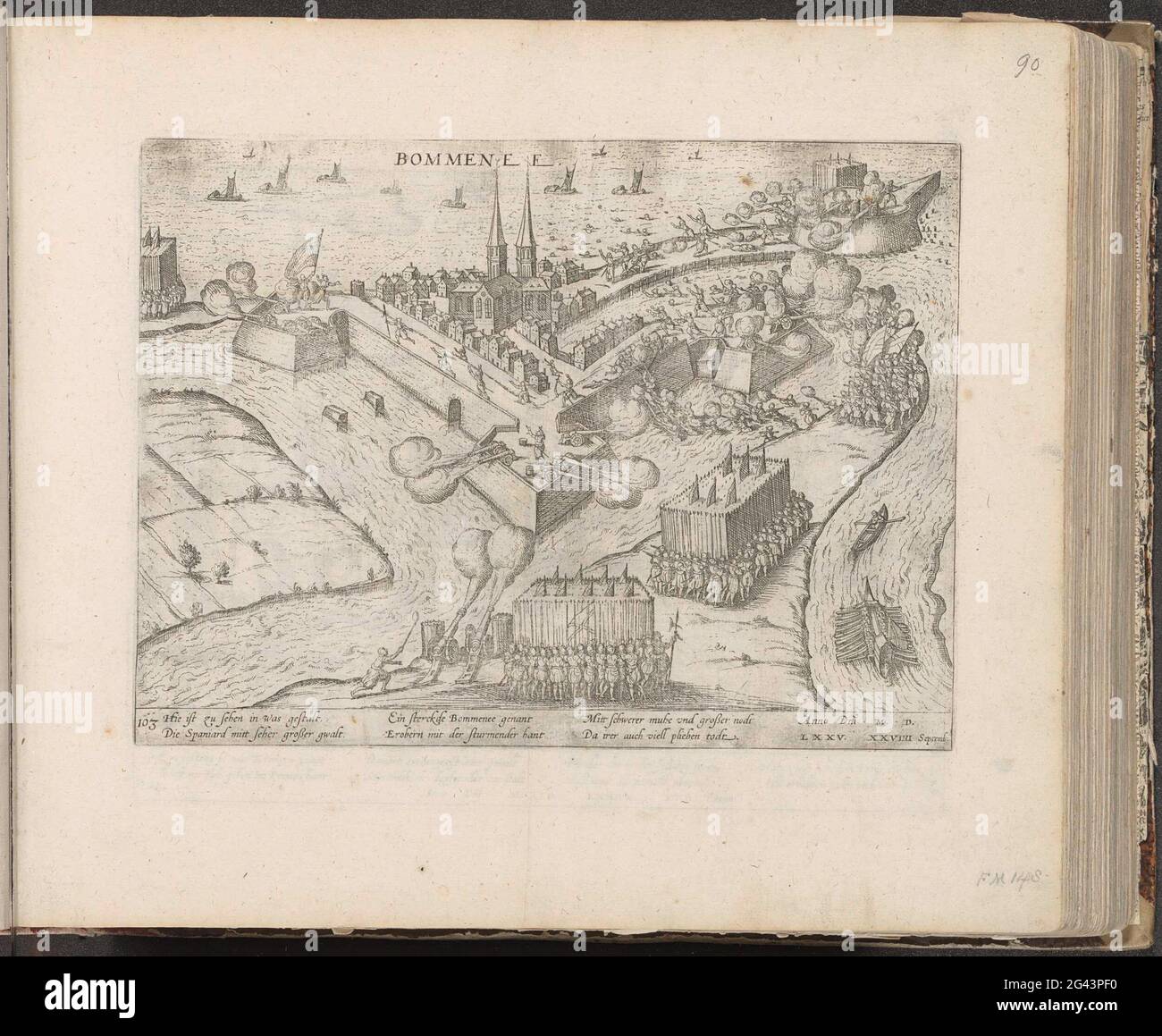 Bommened through the Spaniards, 1575; Series 6: Dutch events, 1571-1576 ...