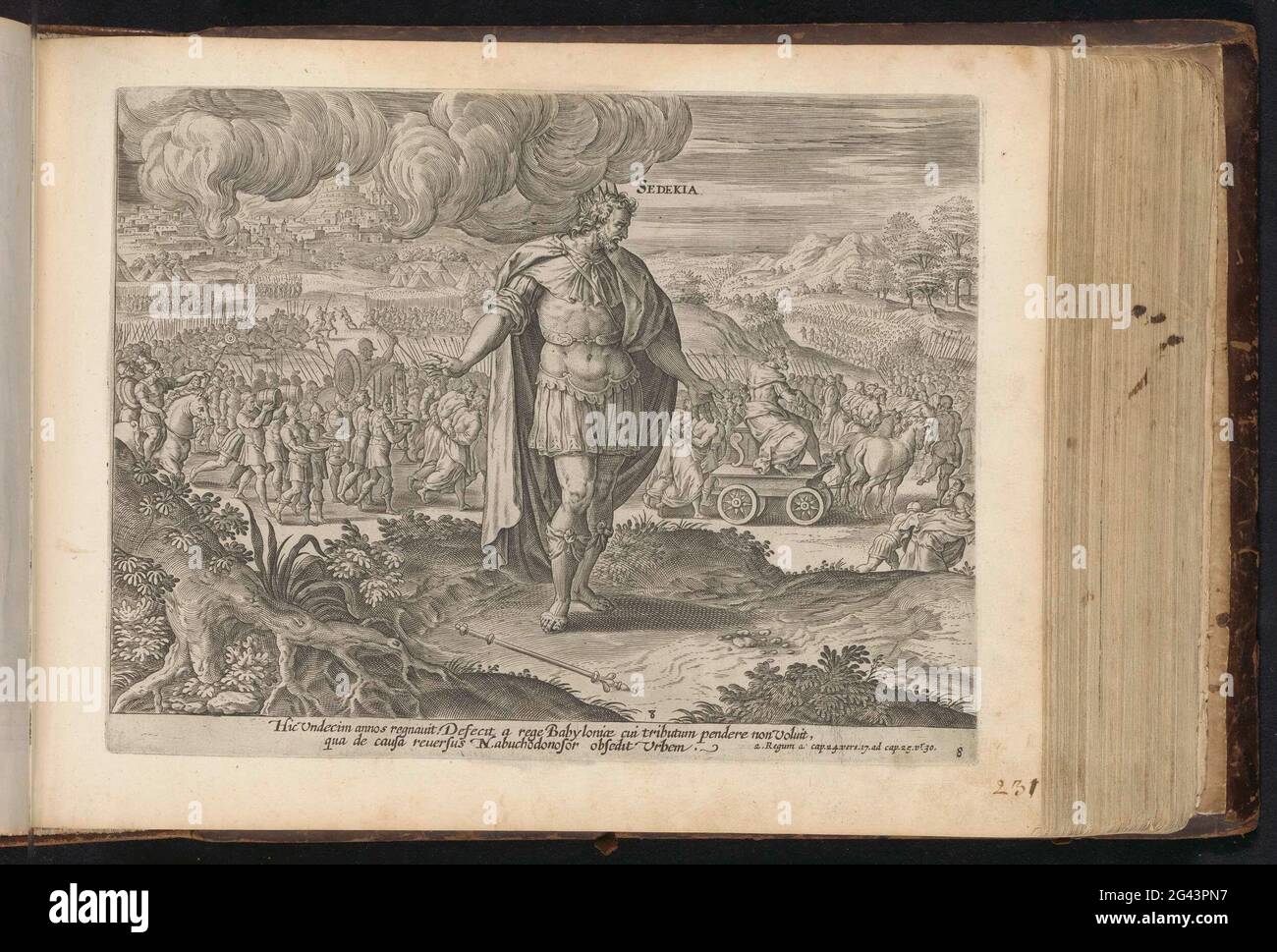 Sedekia; Of the convingen Iuda; Kings of Judah; Den Grooten Figuer ...