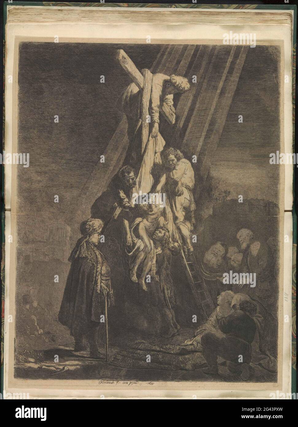 Cross reduction: second plate; Recueil De Quatre-Vingt-Cinq Estampes ...