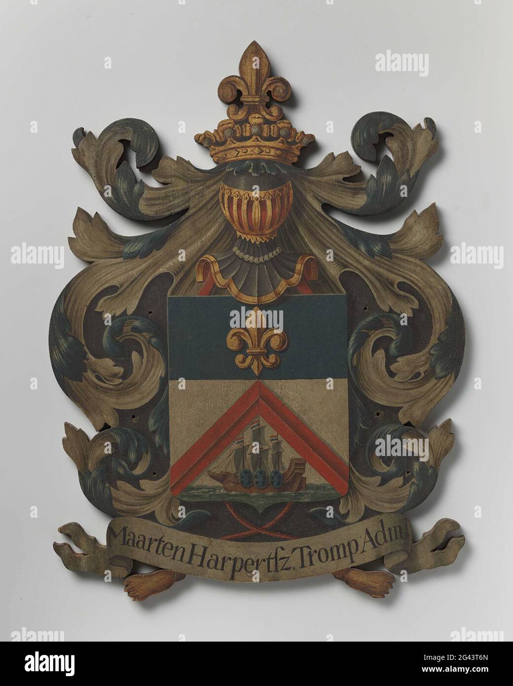 Trump coat of arms hi-res stock photography and images - Alamy