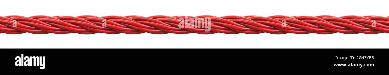 Long straight rope hi-res stock photography and images - Alamy