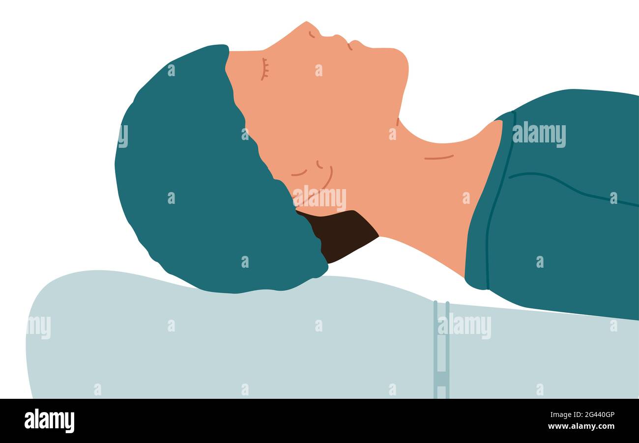 Male patient lying on operating table hi-res stock photography and ...