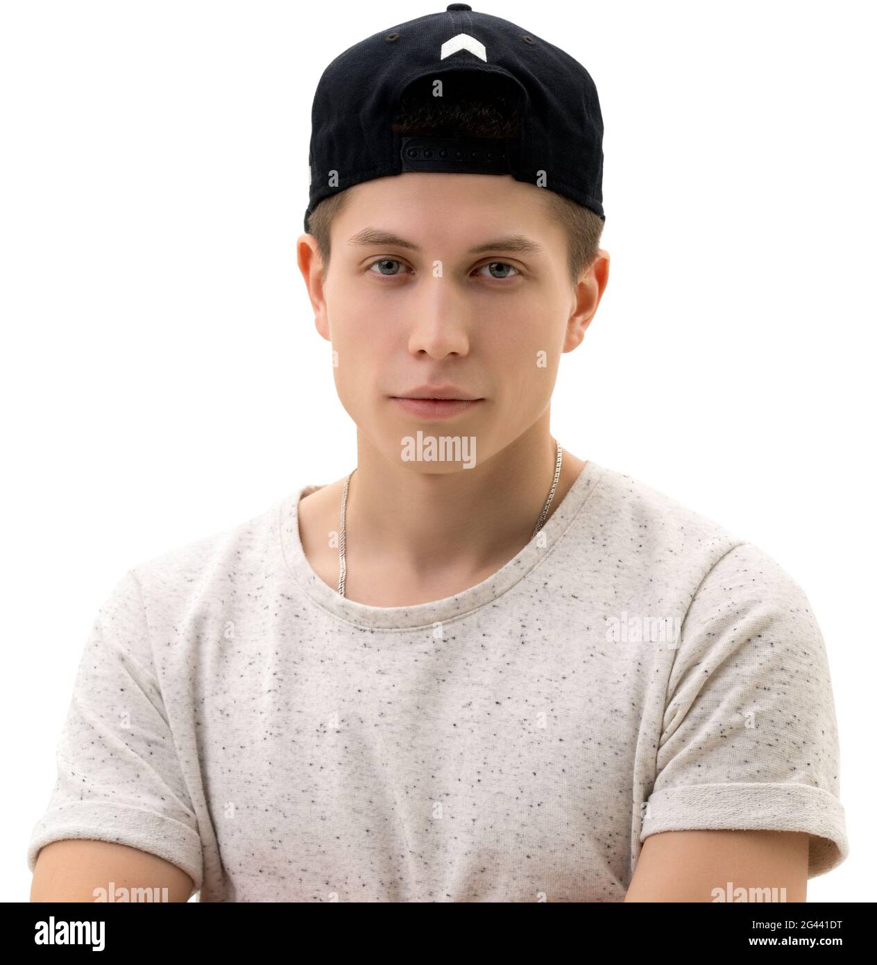 Handsome young dancer studio portrait Stock Photo - Alamy
