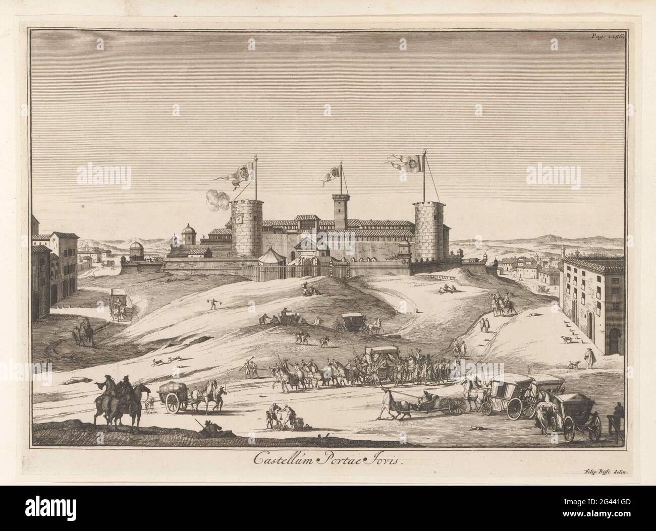 Castle in Italy; Castellum Portae Jovis; MAGESYN DER ITALIAN BUILDINGS ...