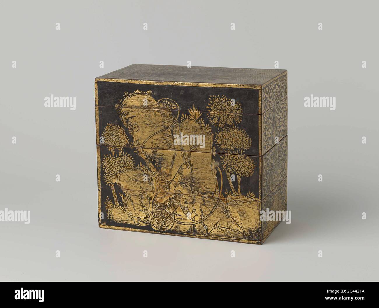 Three stacked trays hi-res stock photography and images - Alamy