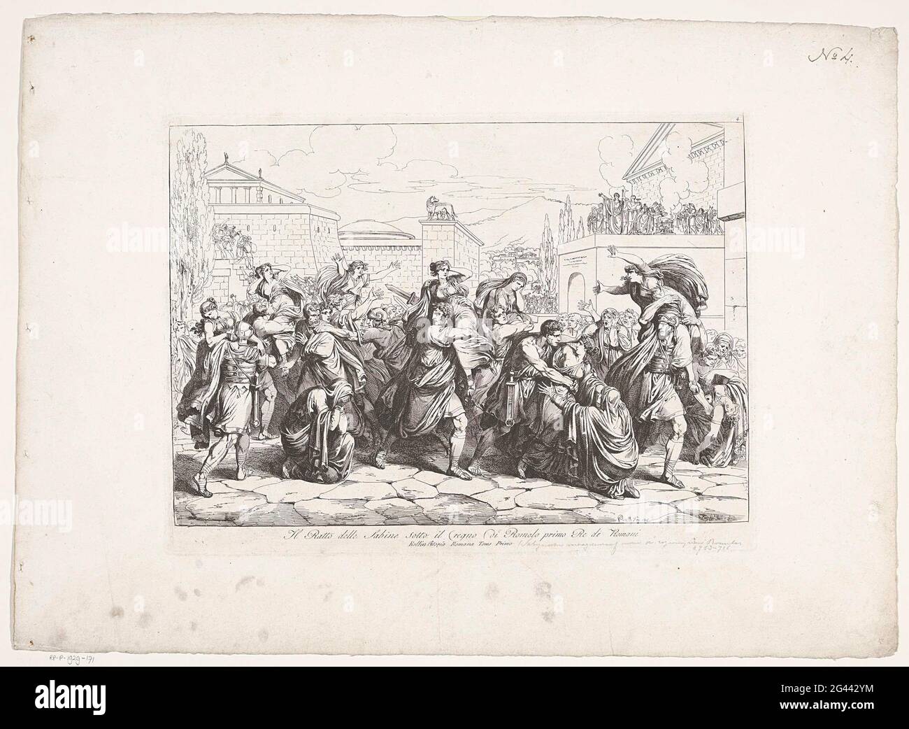 Sabijn Virgin Forest; Il Ratto delle Sabine Sotto Il Regno di Romolo ...