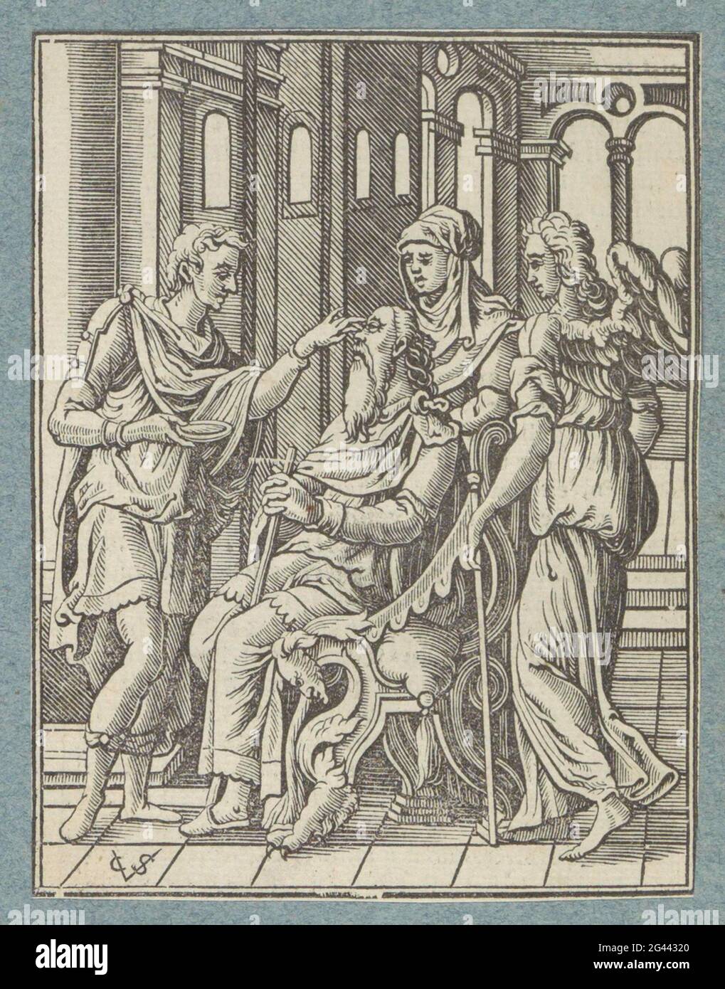 Healing from Tobit. Upon the home of Tobias and the angel, Tobias puts ...