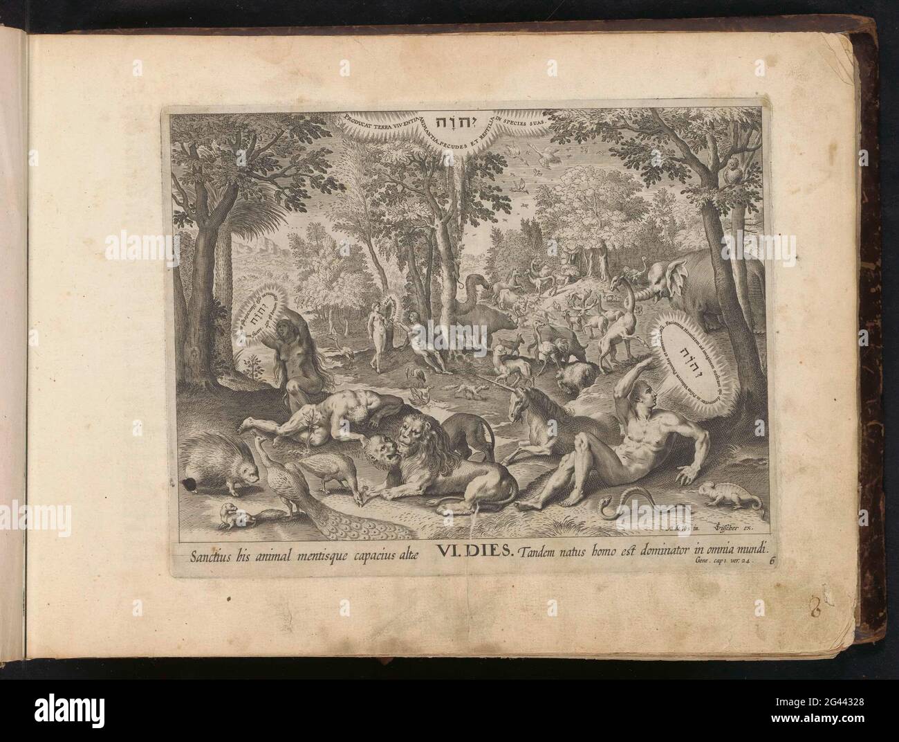 Sixth Creative Day: Creation of Adam and Eva; Creation of the world ...