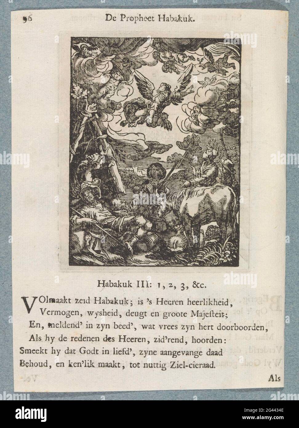 Proclamation to the shepherds; Prayer from the prophet habakkuk ...