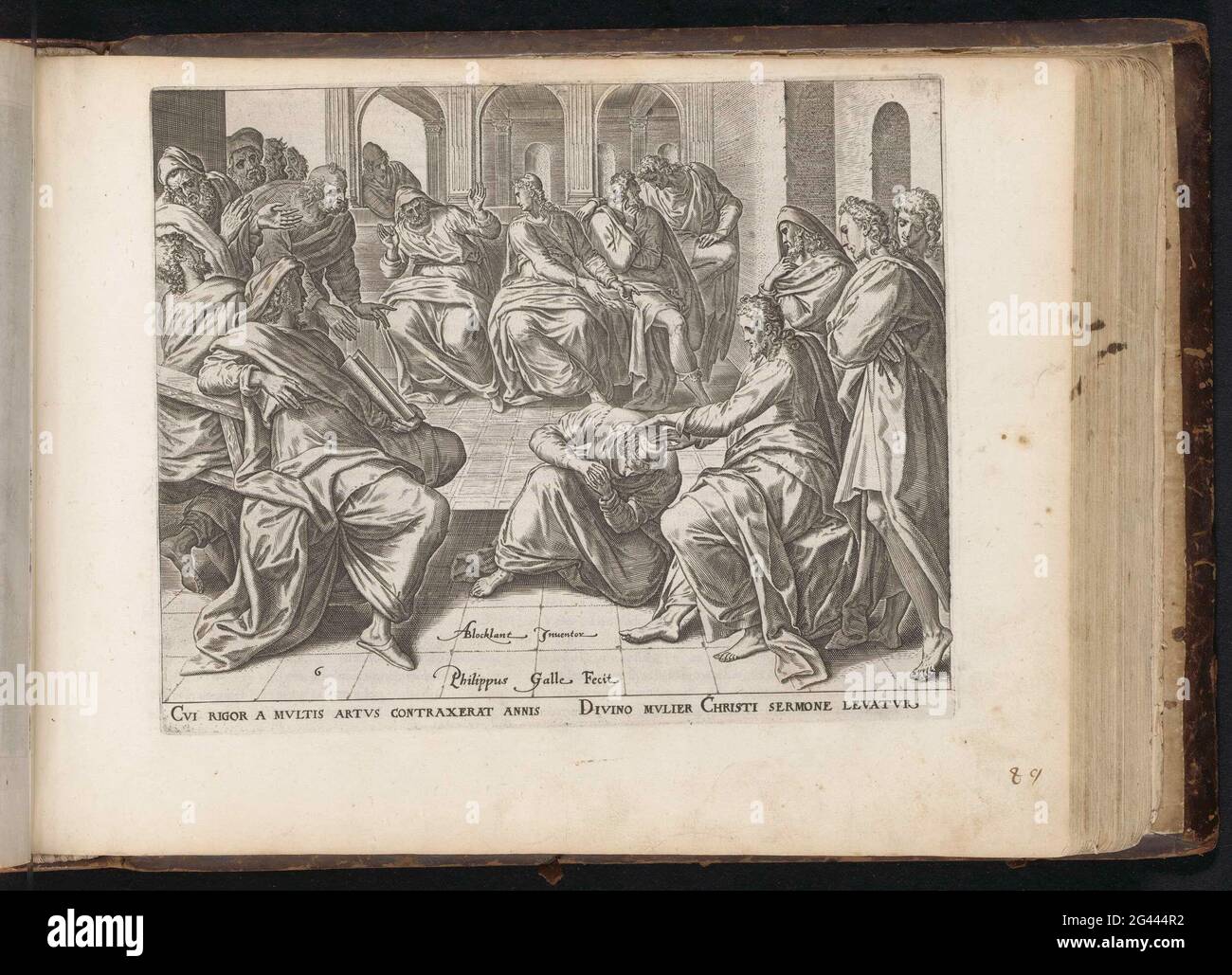 Stooped Jesus Heals The Woman