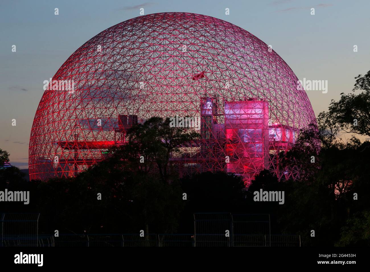 Biosphere, Water and Environment Museum, Montreal Stock Photo - Alamy