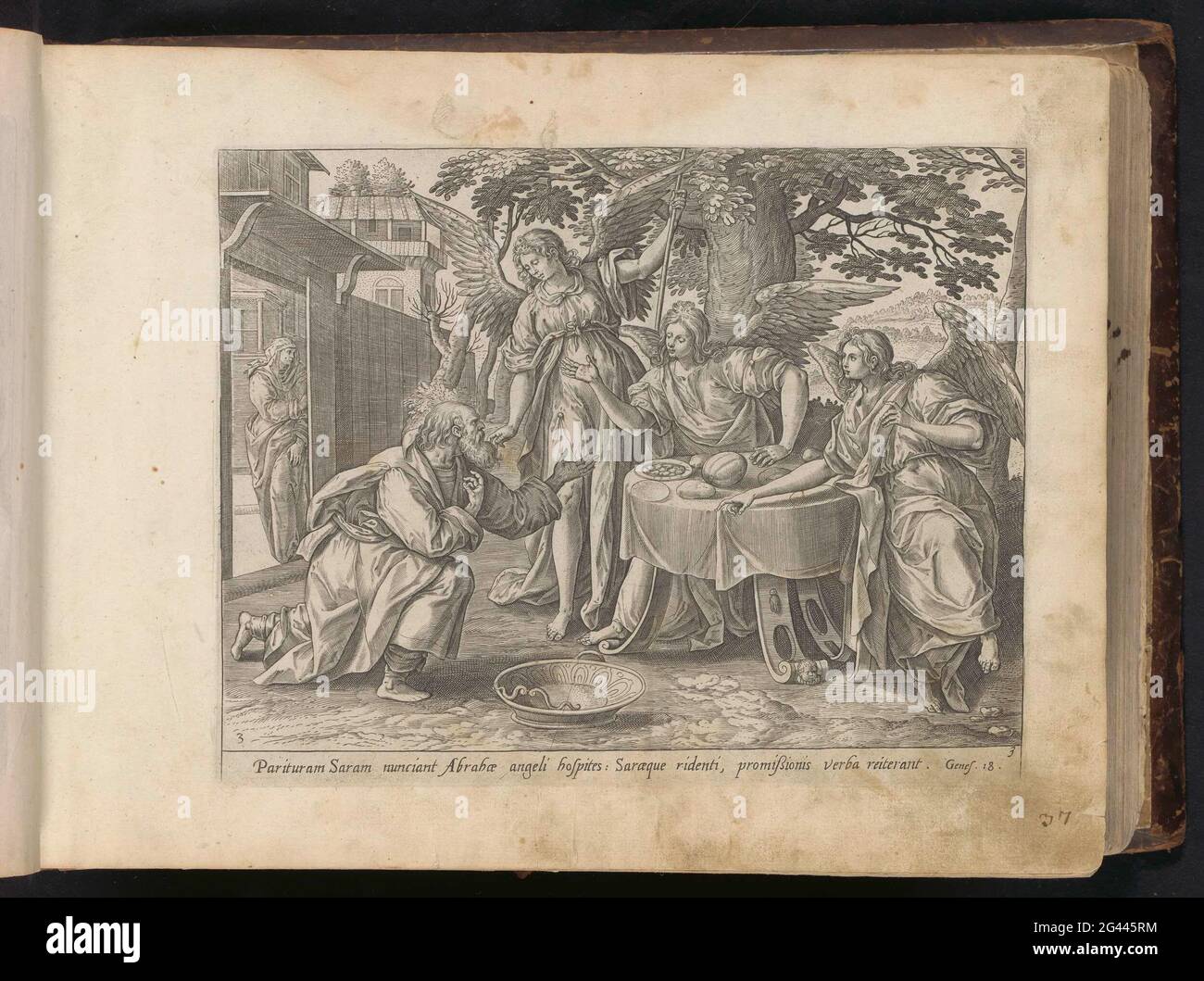 Abraham and the three angels; Gheschiesis of Abraham; History of ...