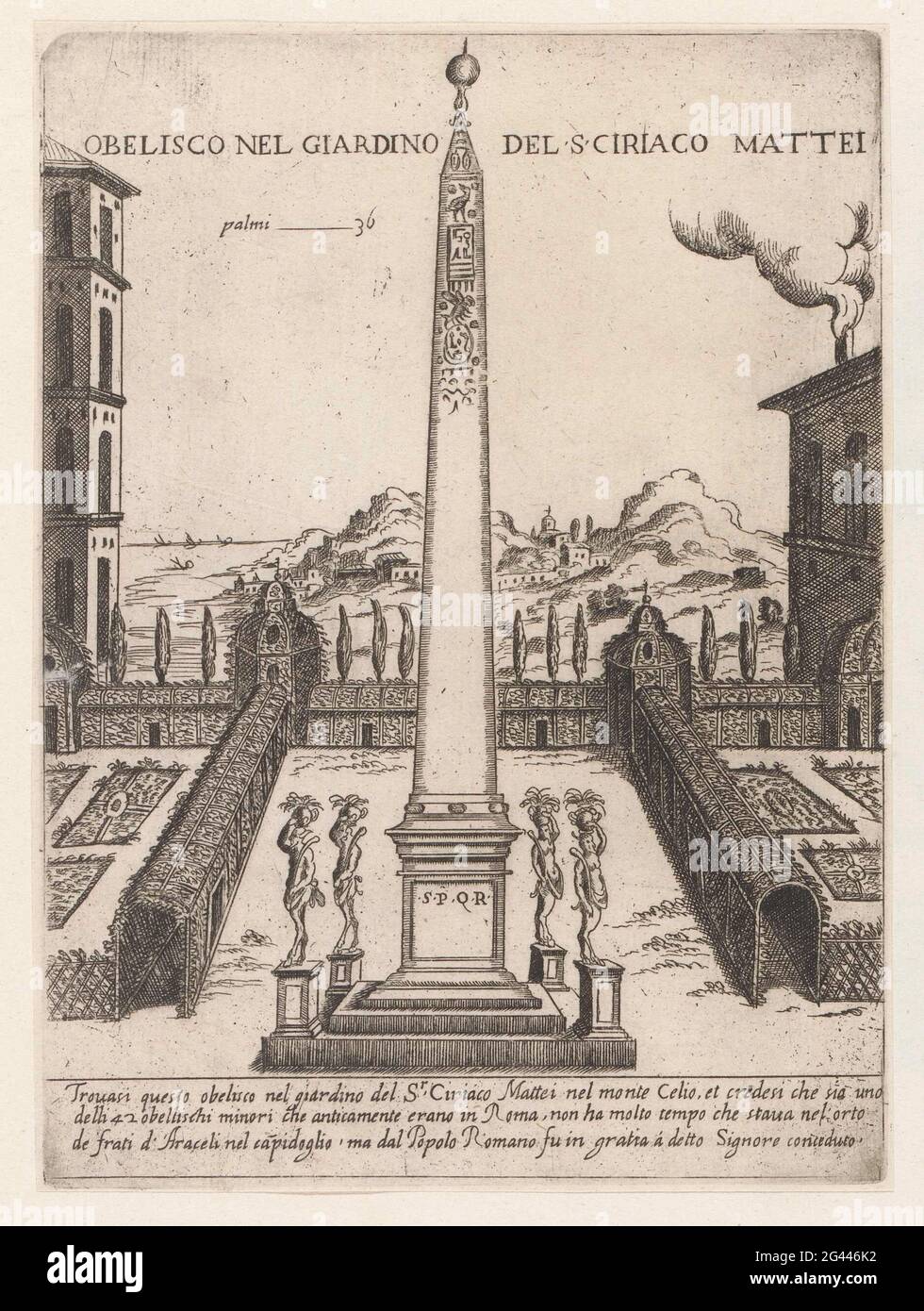 Mattei obelisk hi-res stock photography and images - Alamy